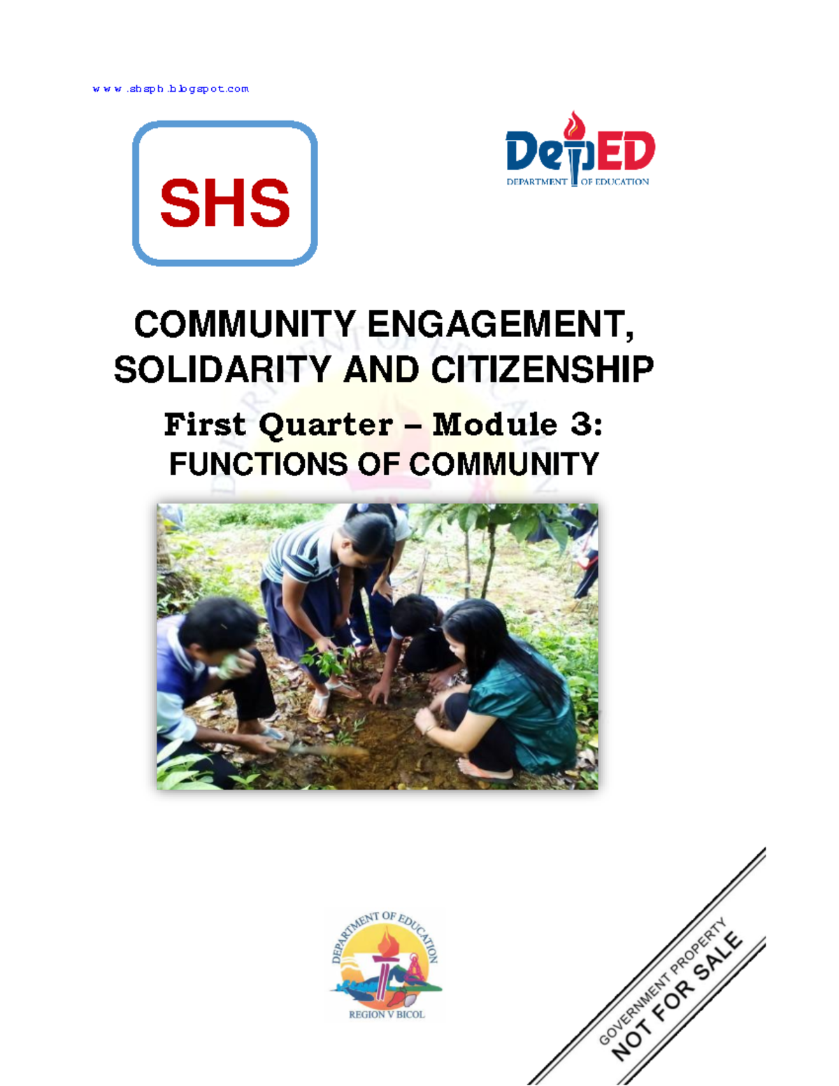 CESC-Module-3 - CESC ANSWER KEY - i COMMUNITY ENGAGEMENT, SOLIDARITY ...
