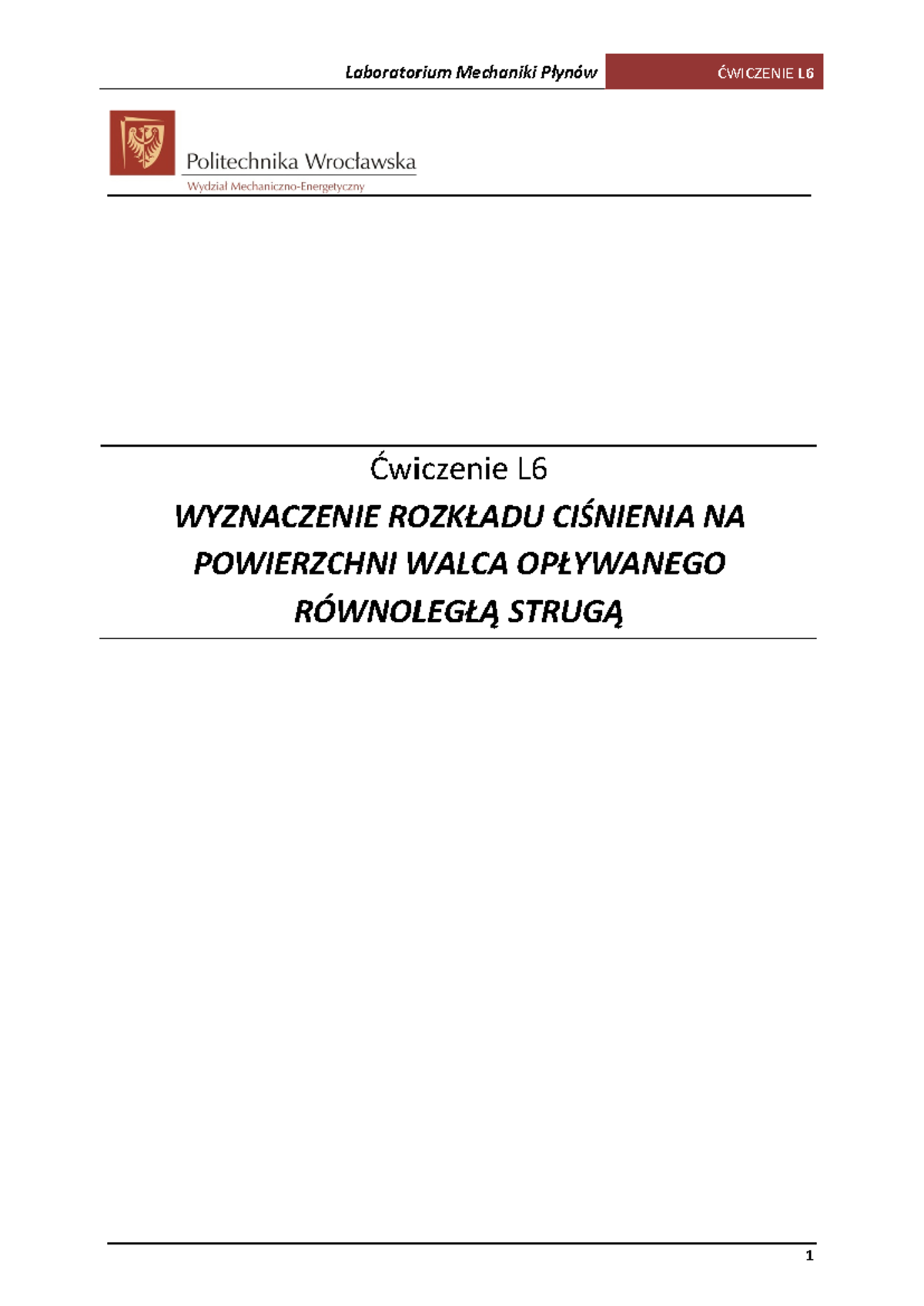 L6 - rtyrty - WYZN POW NACZEN WIERZC RÓ Laborator Ćwi NIE RO CHNI W ...