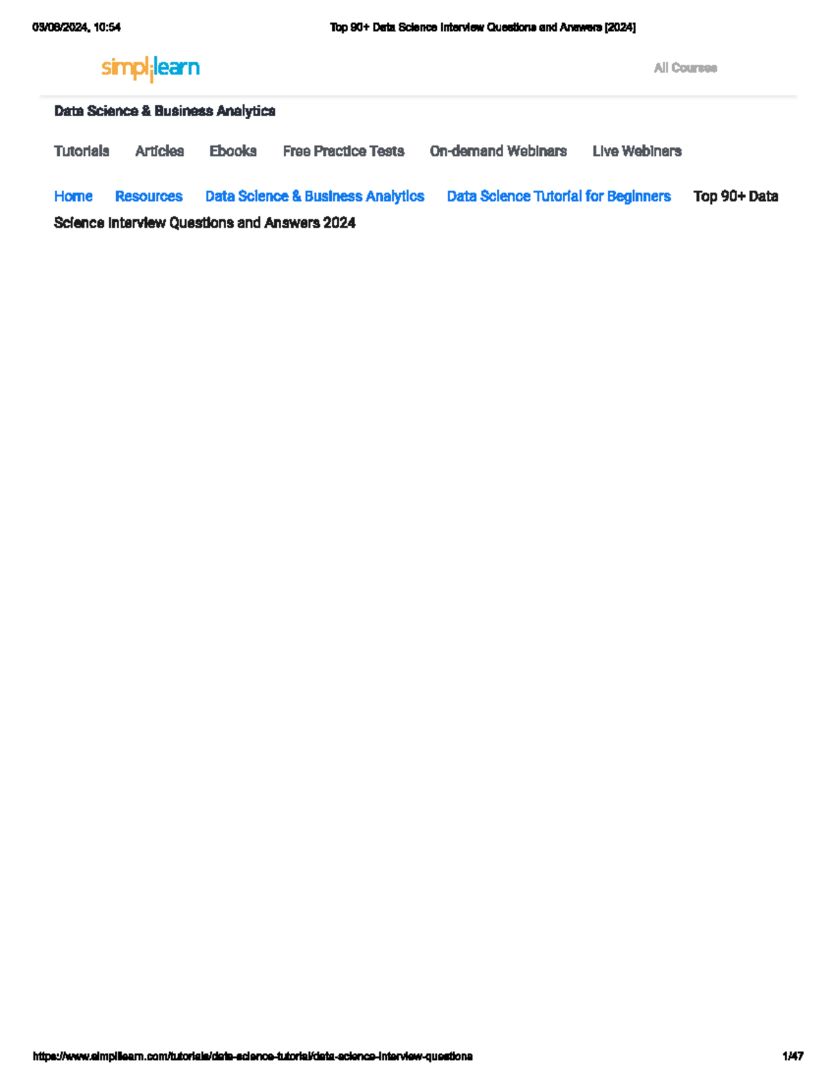 Data science - How is logistic regression done? Logistic regression ...