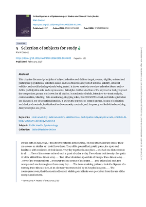 [Solved] Provide two examples of how epidemiology is relevant in todays ...