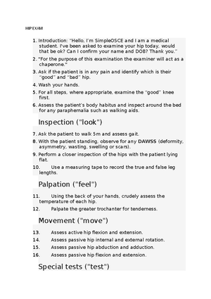 Dermatology examination - Dermatology examination Introduction Greet ...