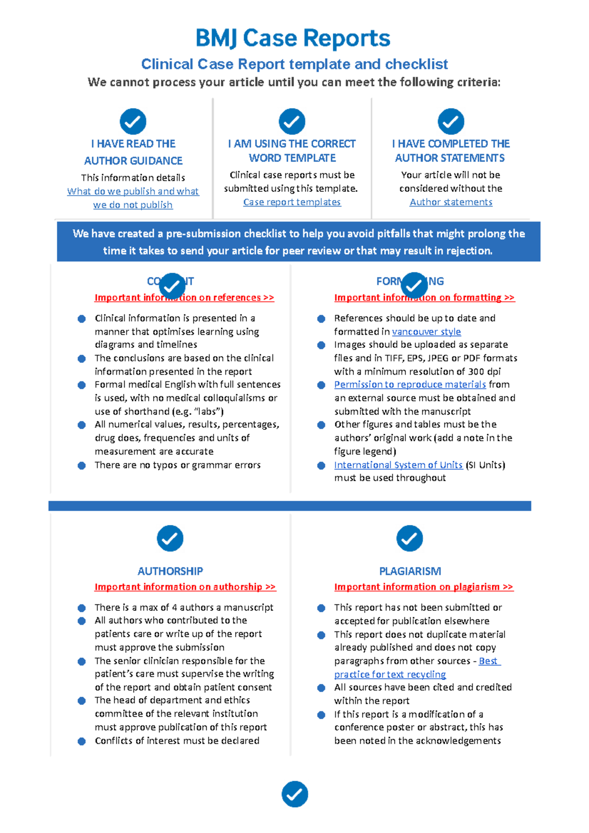 Clinical Case Report template 2023 word - Clinical Case Report template ...