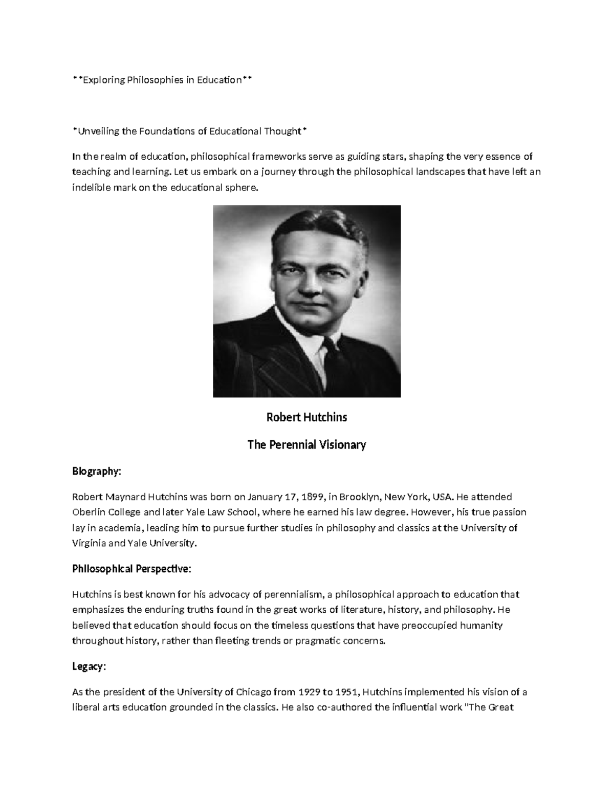 Magazine in PROF ED 5 - Exploring Philosophies in Education Unveiling ...