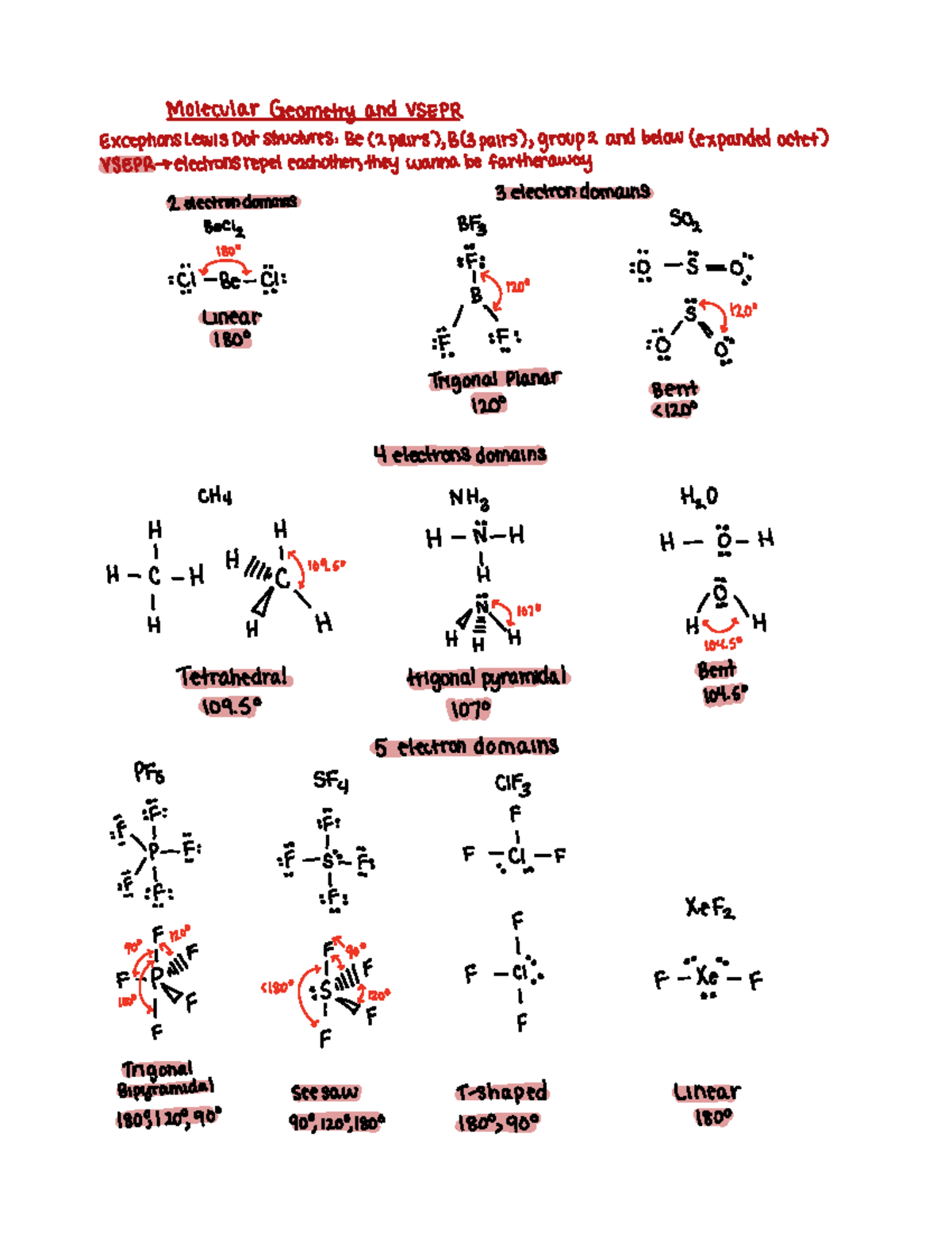 Molecular Geometry and Vsepr - MolecularGeometryandVSEPR ...