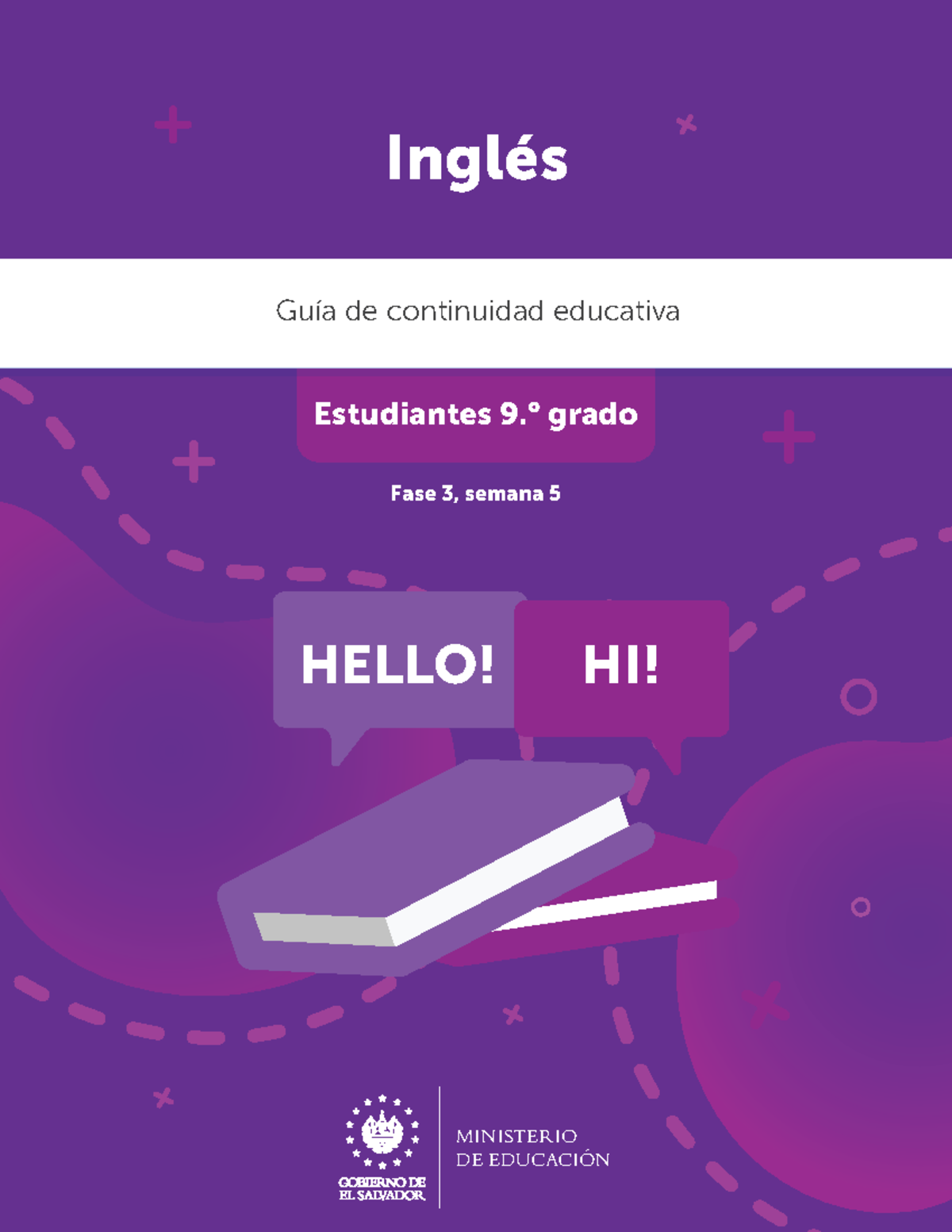 Guia autoaprendizaje 9no grado Ingles f3 s5 - MINISTERIO DE EDUCACIÓN ...