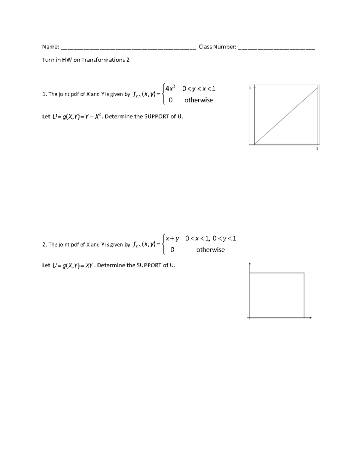 Practice HW on Transformations part 2 chapter 6.2 - Name