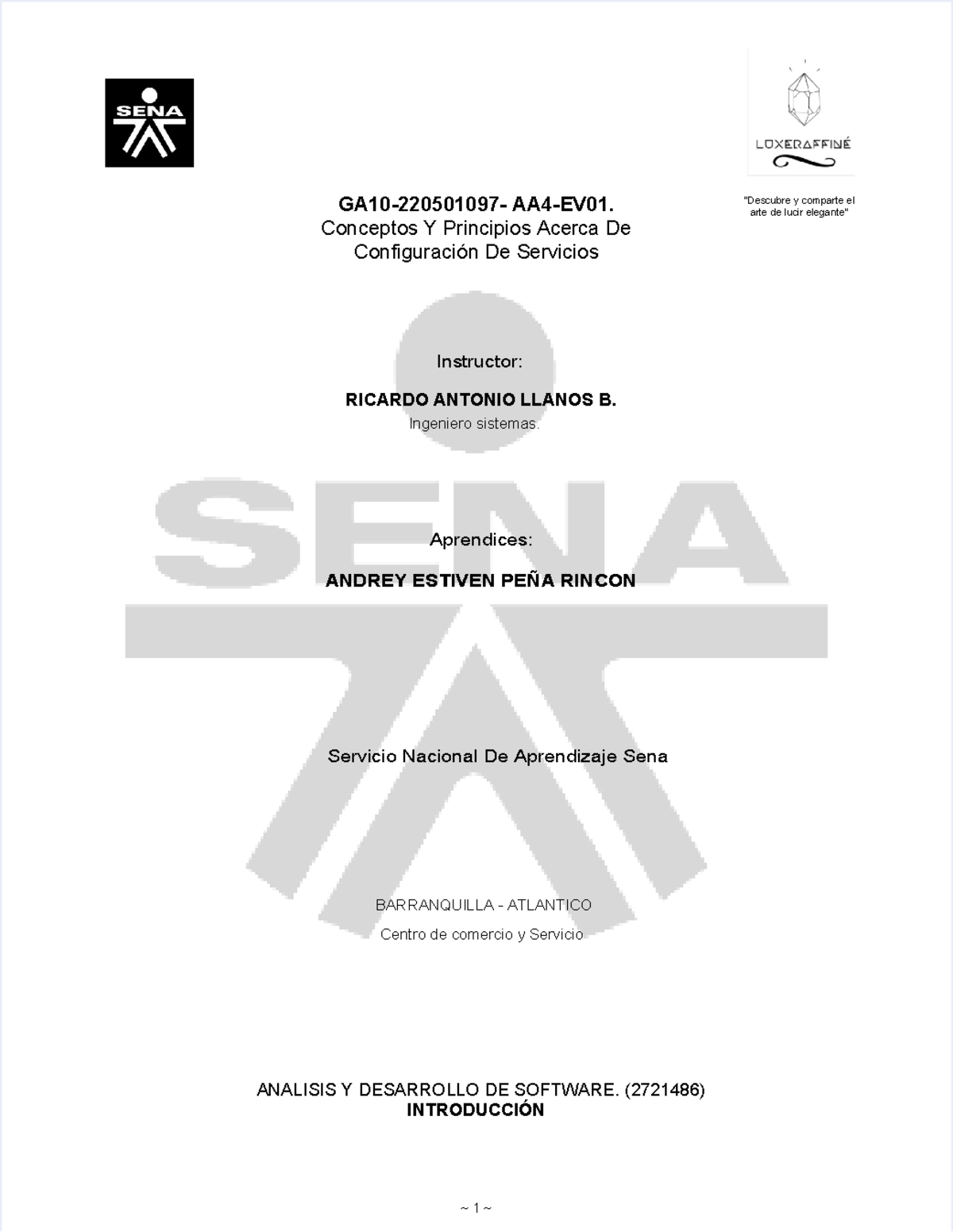 GA10 AA4 EV01 conceptos y principios acerca de configuración - GA10 ...