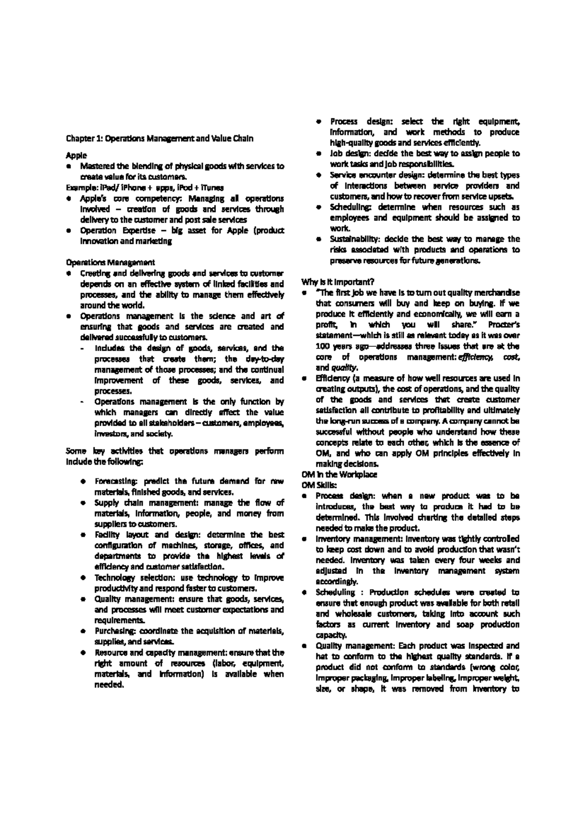 Management 1 - Strategic Management - Studocu