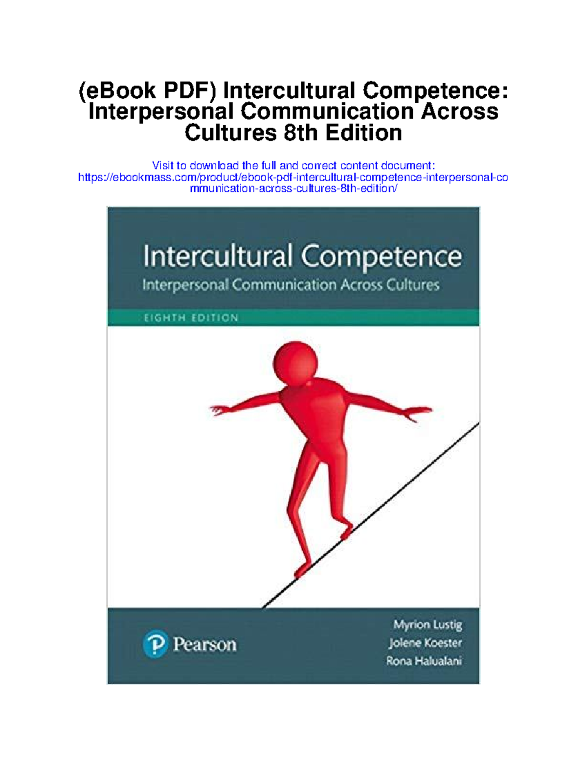 698410325 e Book PDF Intercultural Competence Interpersonal ...