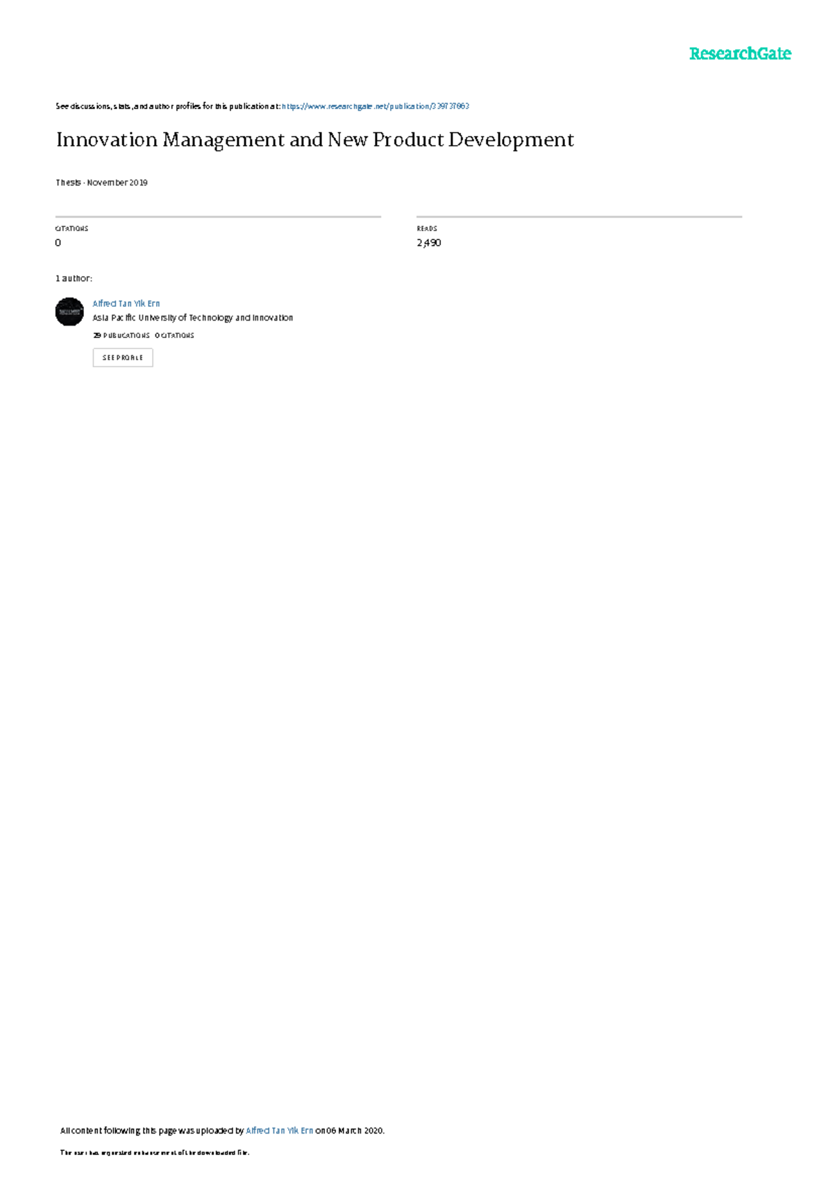 Imnpd apu innnovation - See discussions, stats, and author profiles for ...