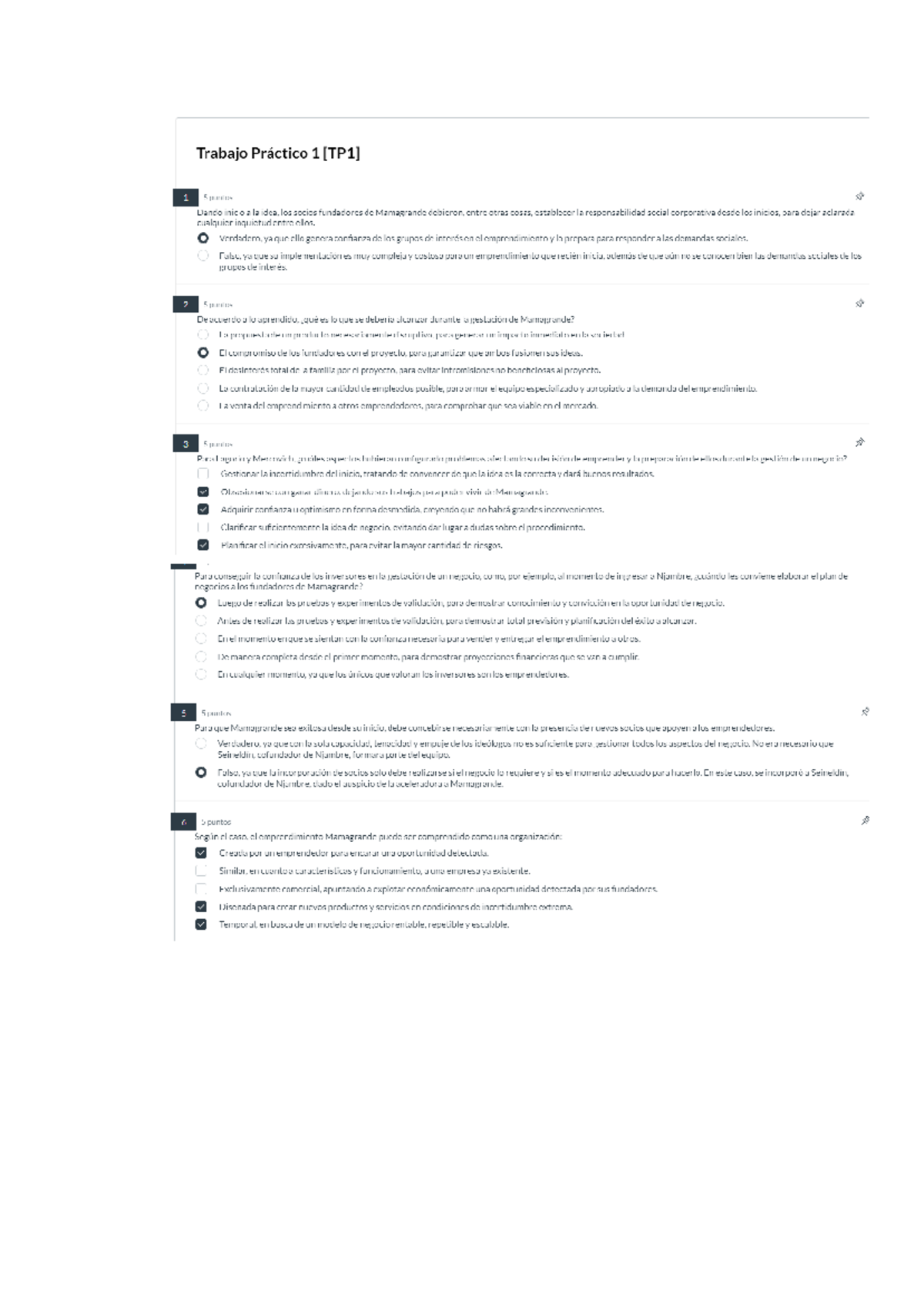 Tp1 Desarrollo emprendedor 70% - Studocu