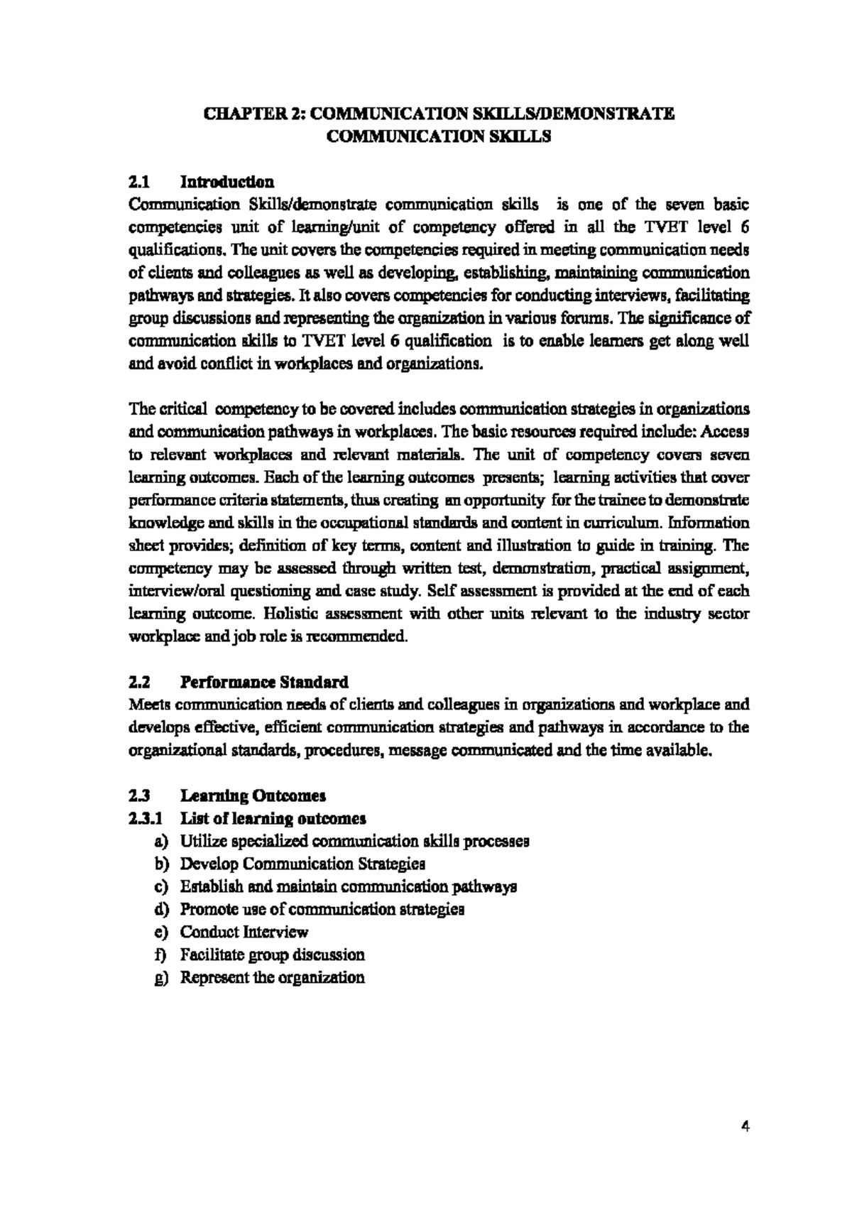 Communication skills level 6 - Nursing Skills - Studocu