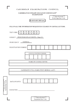 CSEC Mathematics - csec maths syllabus - CARIBBEAN EXAMINATIONS COUNCIL ...
