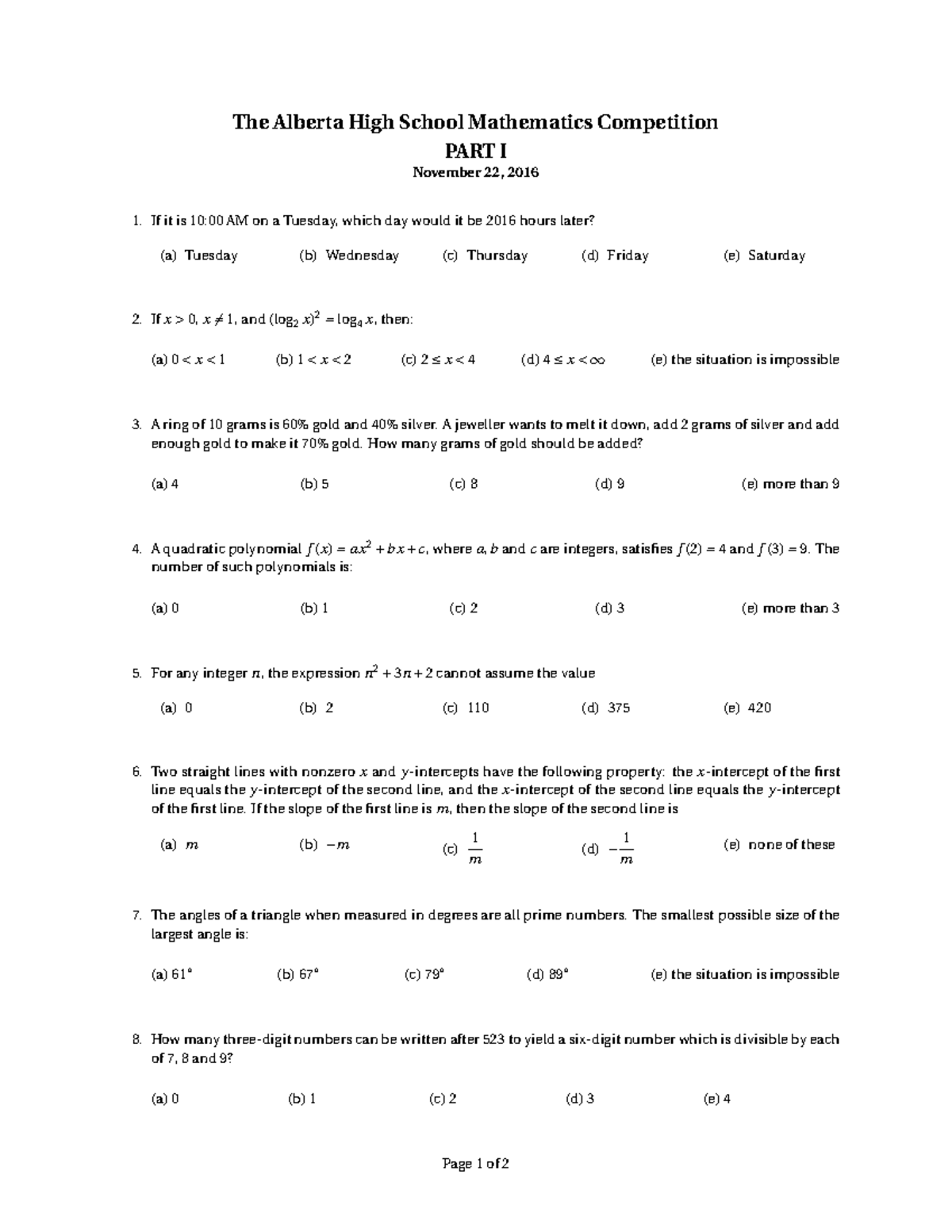 2016 2017-Part1 - Practice final - The Alberta High School Mathematics ...