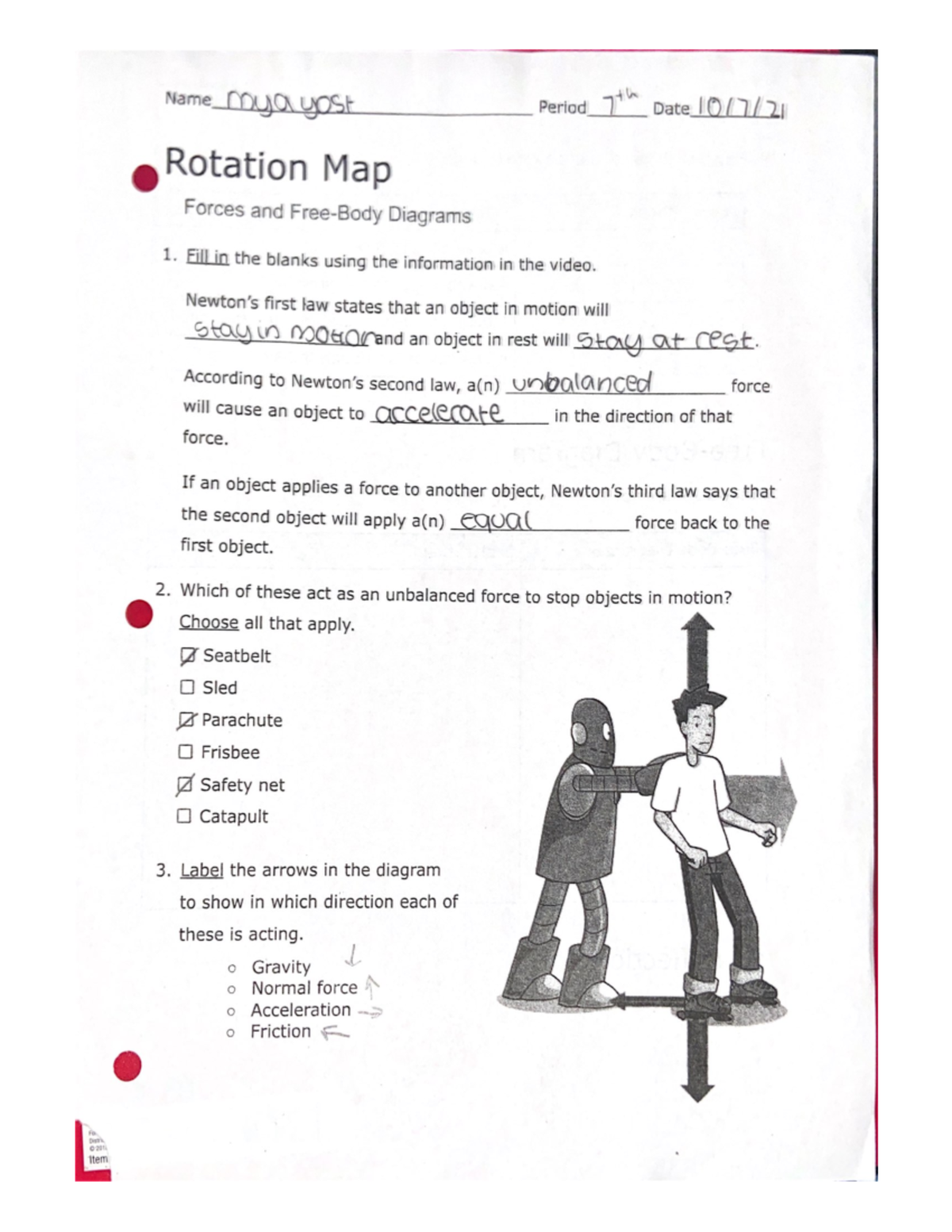 Rotation Map - phy - 2413 - Studocu
