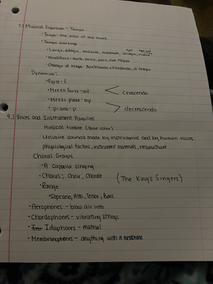 Music appreciation - MUSC 315 - Studocu