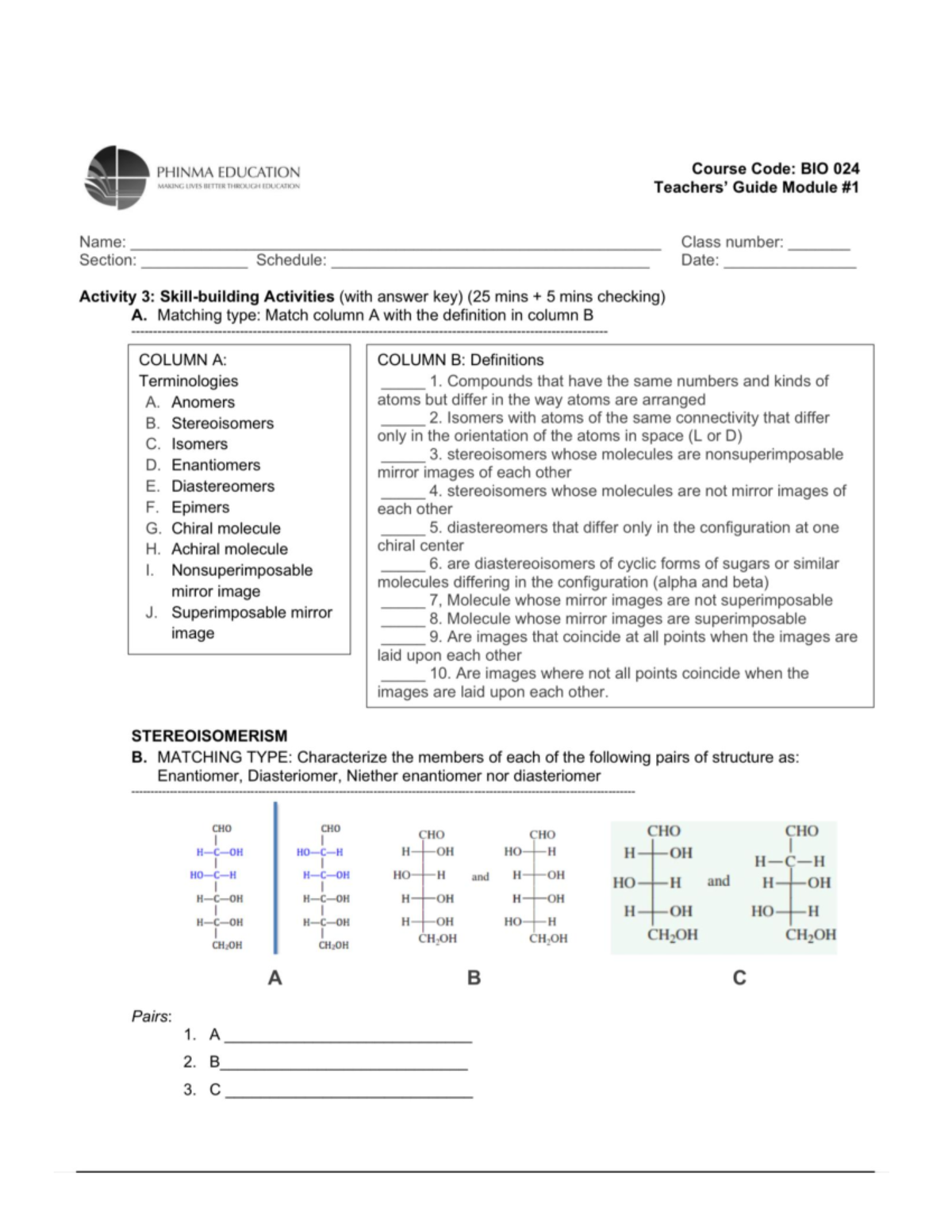 Carbs - SAS FOR BIOCHEM - bs nursing - Studocu