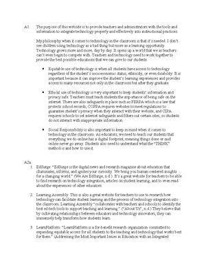 C104 Task 1 - Social Studies Learning Segment A. Outline Central Focus ...