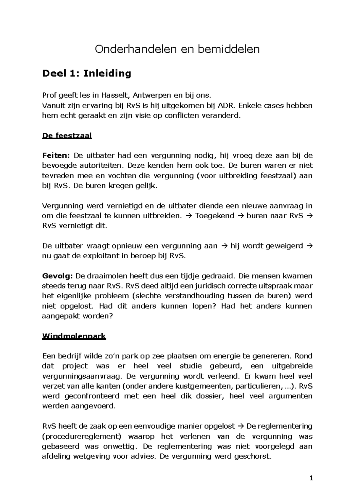 Onderhandelen-en-bemiddelen - Onderhandelen en bemiddelen Deel 1 ...