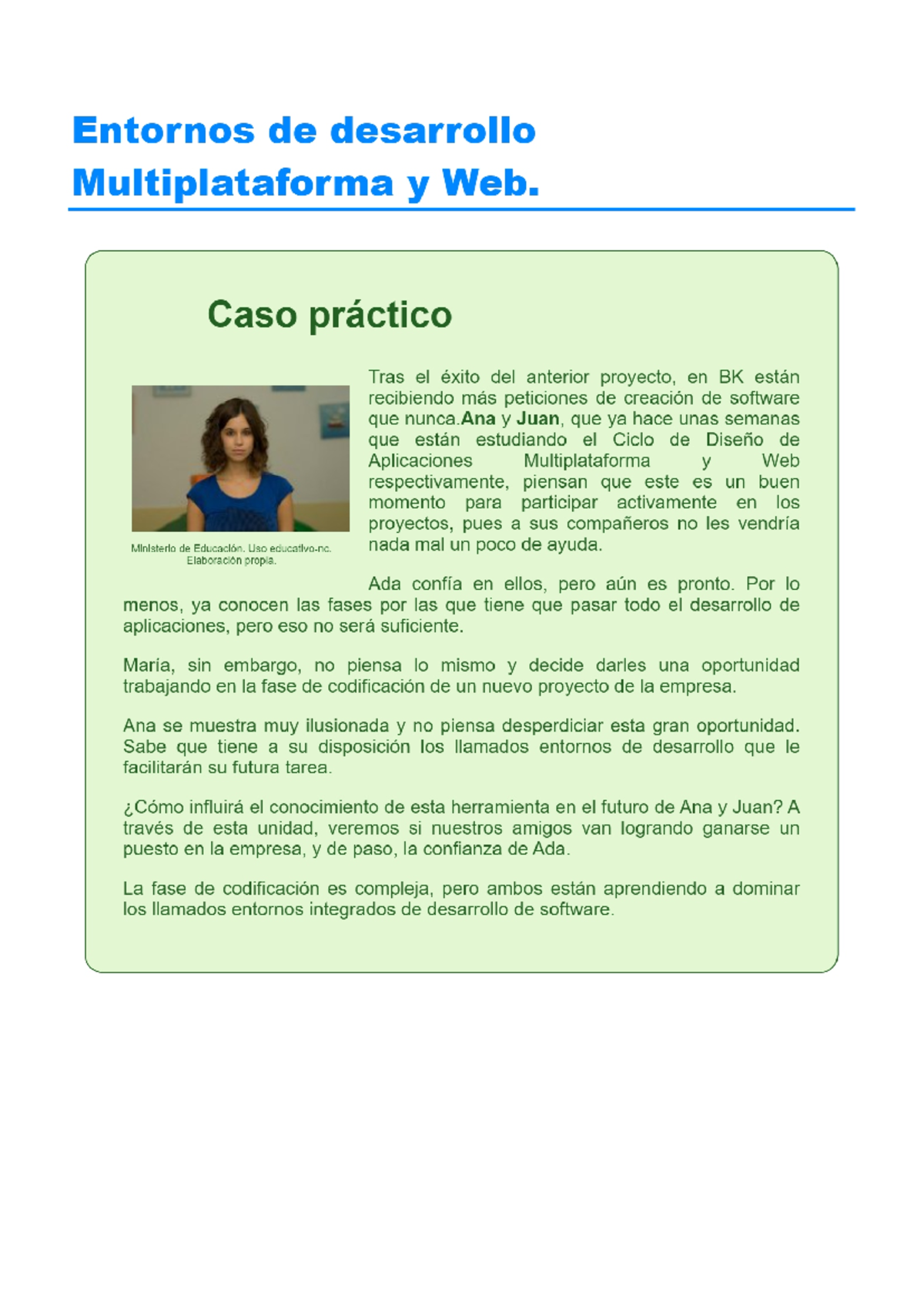 Entornos de desarrollo Multiplataforma y Web - Studocu