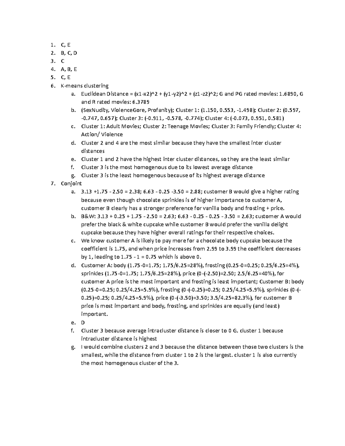 A1 Sheng Aaron Problem Set 1 - 1. C, E 2. B, C, D 3. C 4. A, B, E 5. C ...
