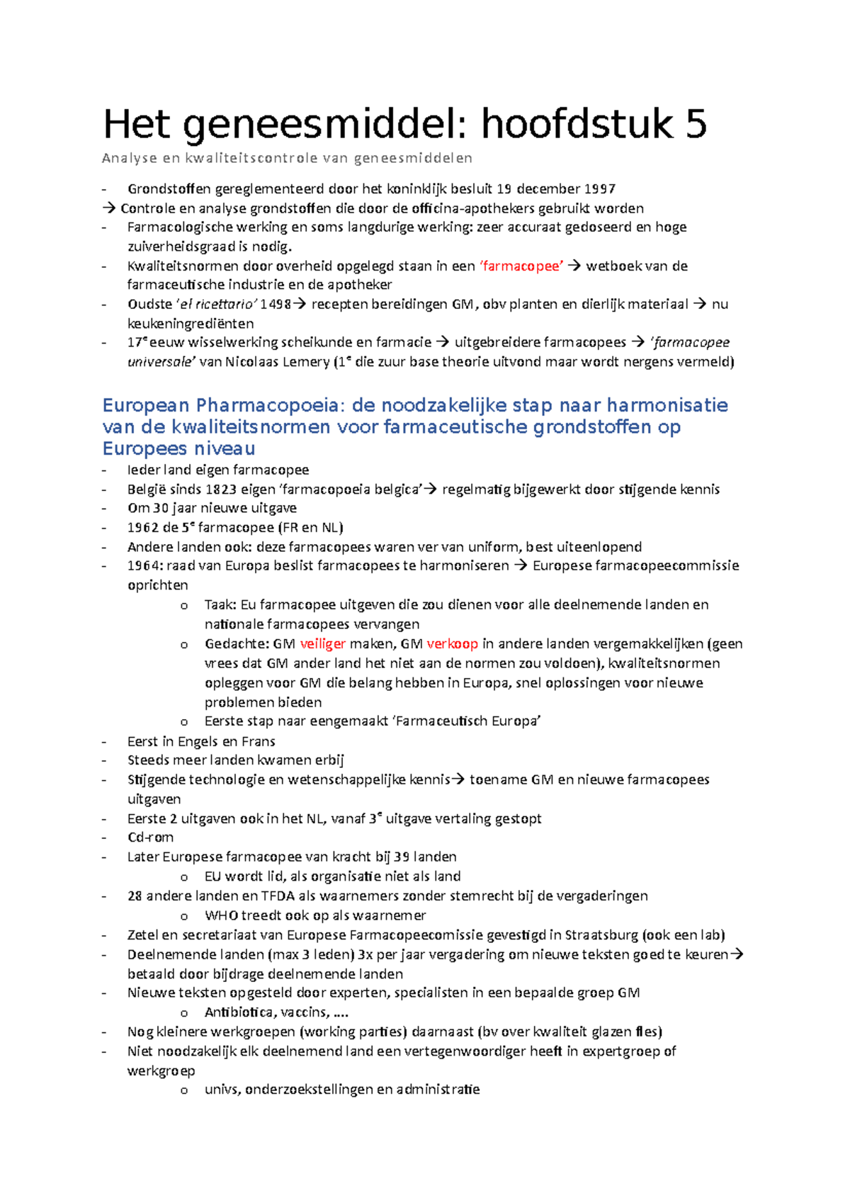 Het geneesmiddel SV HF 5 - Het geneesmiddel: hoofdstuk 5 Analyse en ...