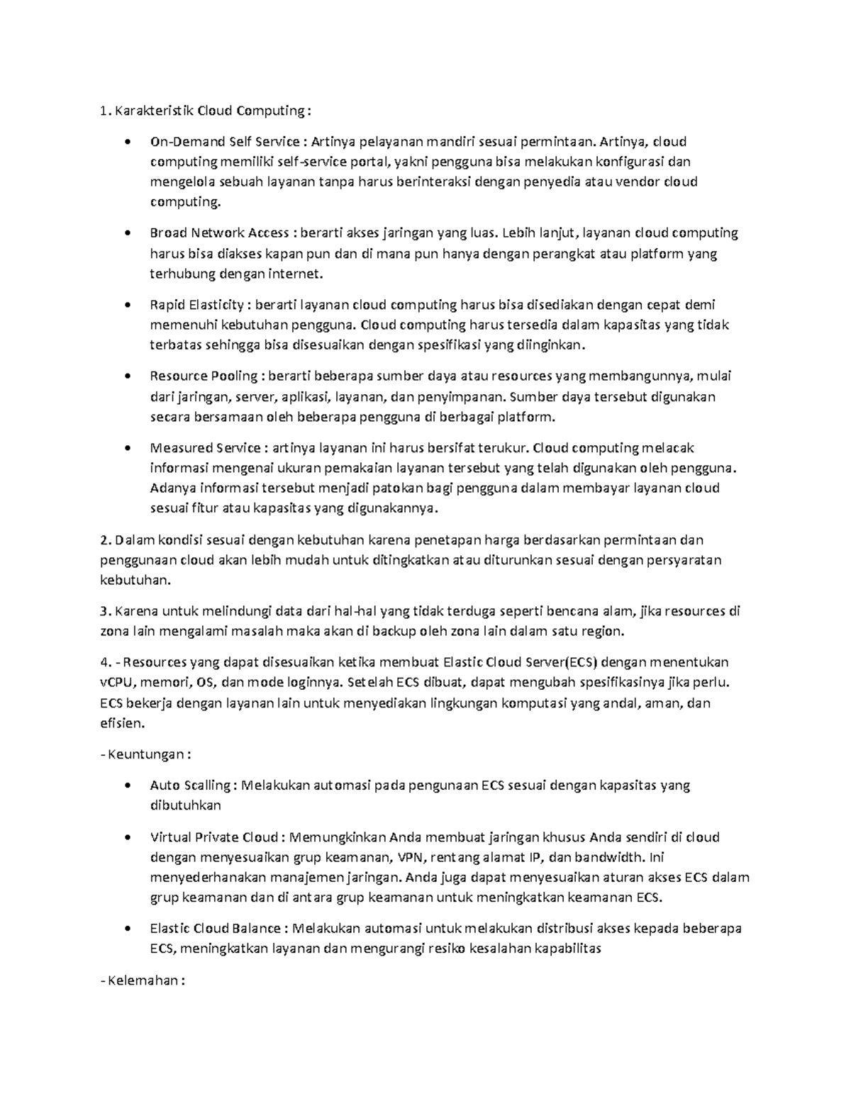 Tugas pertemuan 2 CloudComputing (Measured Service pada cloud computing ...