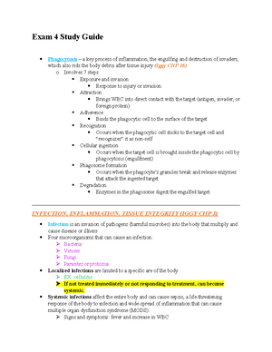 Exam 2 study guide - Notes - Health Concepts Exam #2 Study Guide PAIN ...