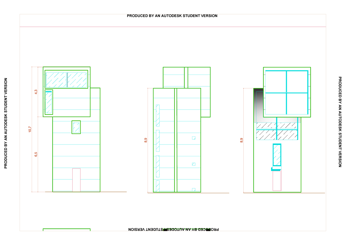 163173 Layout Casa 4x4-Layout 3 - arquitectura - 10, 4, 6, 8,9 8 ...