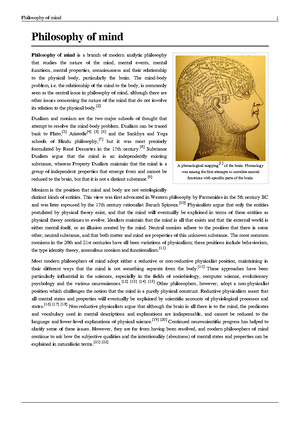 Toaz - ANALYTIC AND CONVERSATIONAL PHILOSOPHY ESSAY - Analytic and ...