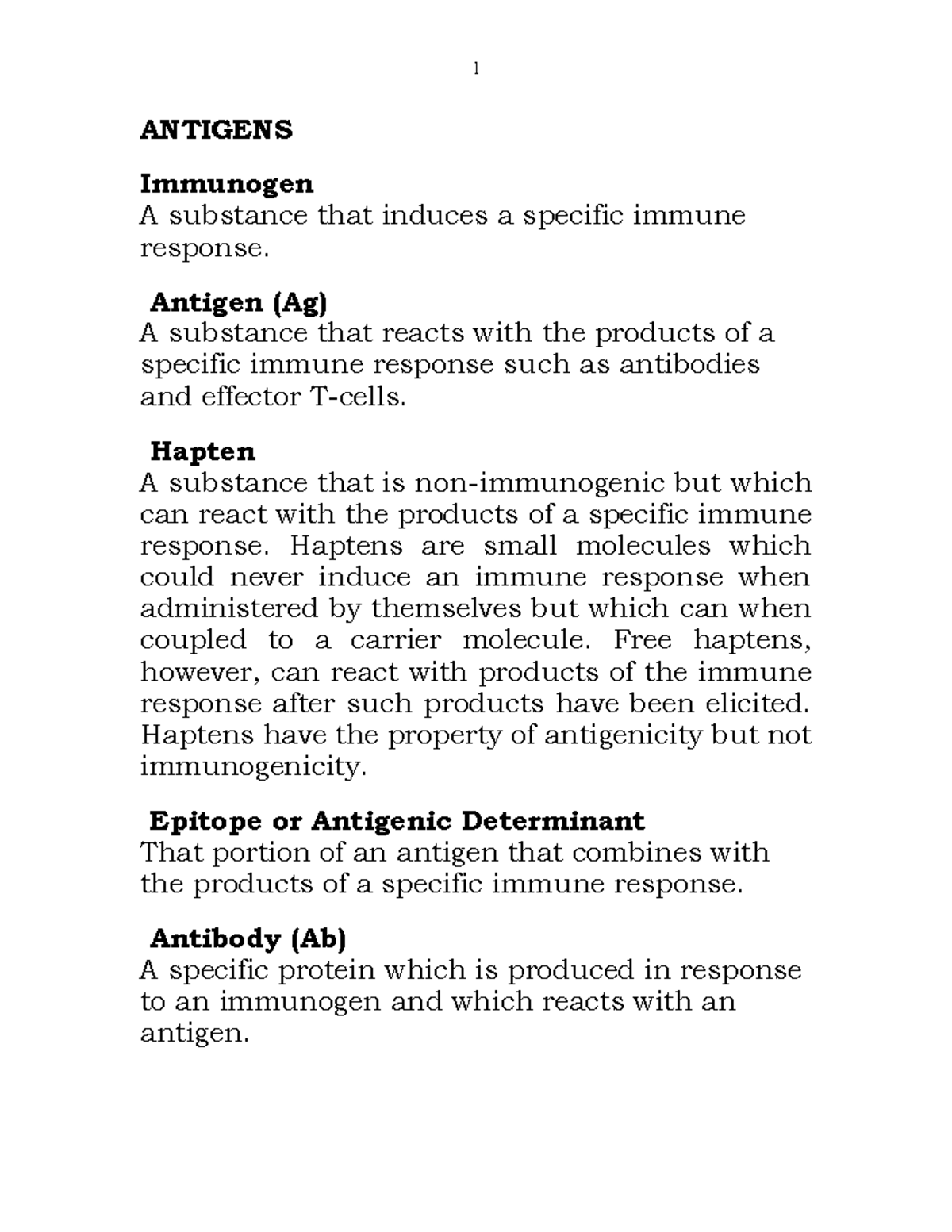 Antigens-1 - It gives a lecture on antigens and various types of ...