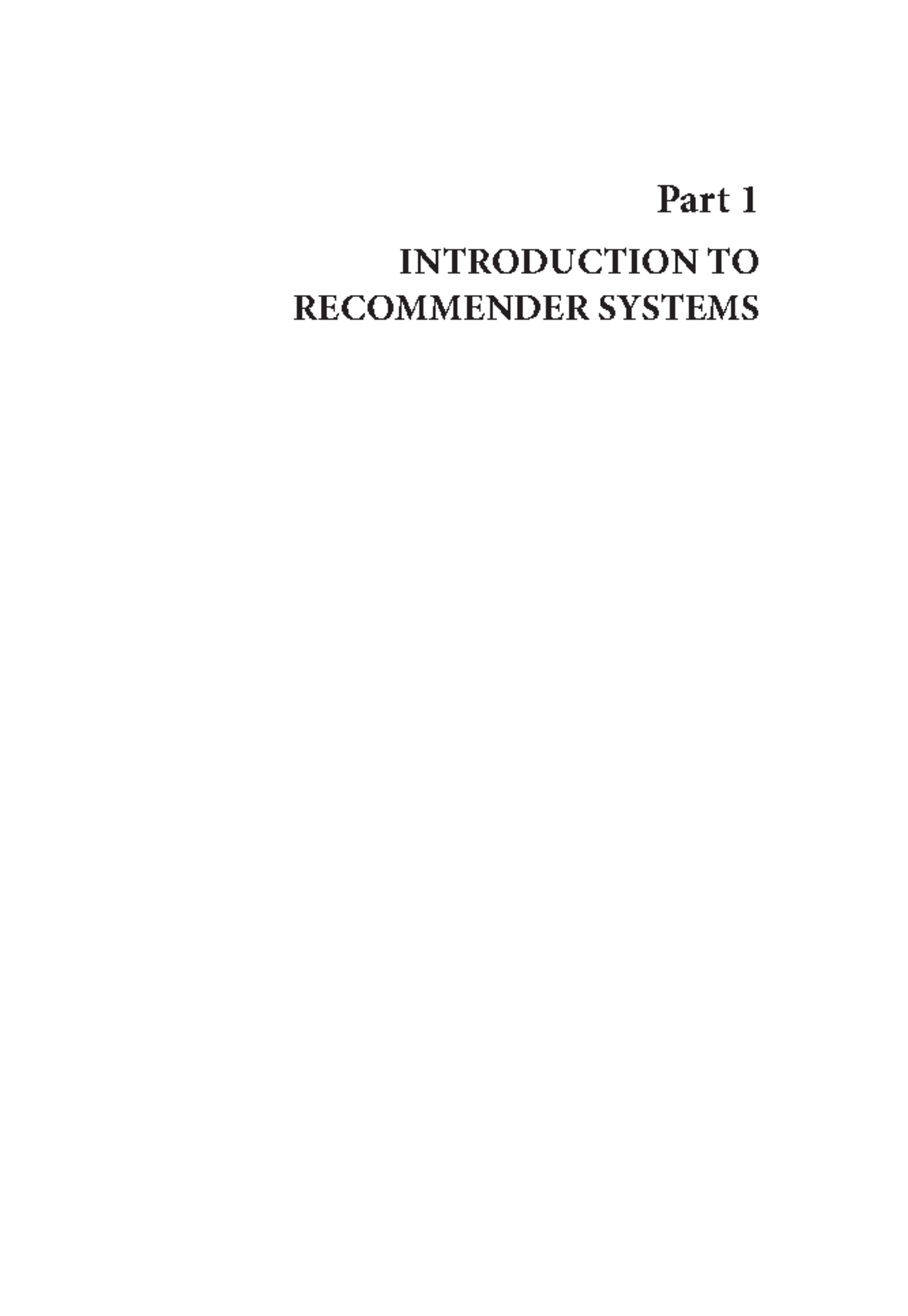 9781119711582.ch1 1 - AI project - Part 1 INTRODUCTION TO RECOMMENDER SYSTEMS 3 Sachi Nandan ...