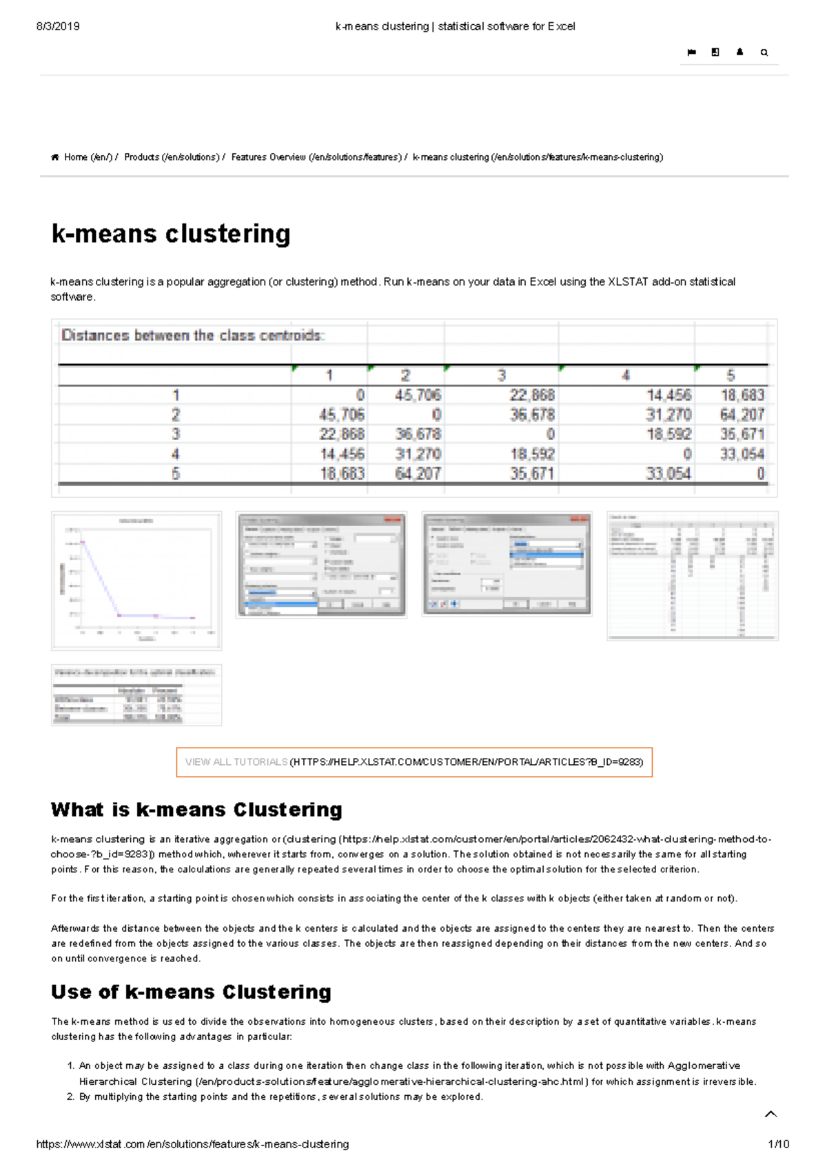 K-means clustering - Summary business analytics - clustering ...