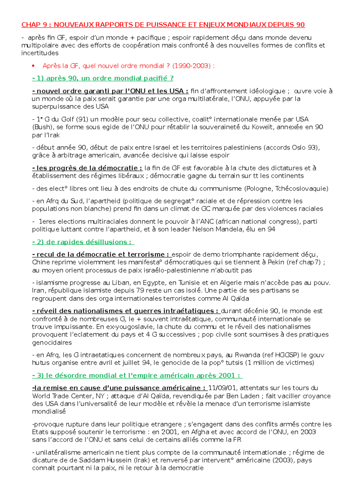 CHAP 9 histoire[ 1481] - cours complet et résumé chapitre 9 d'histoire - CHAP 9 : NOUVEAUX ...