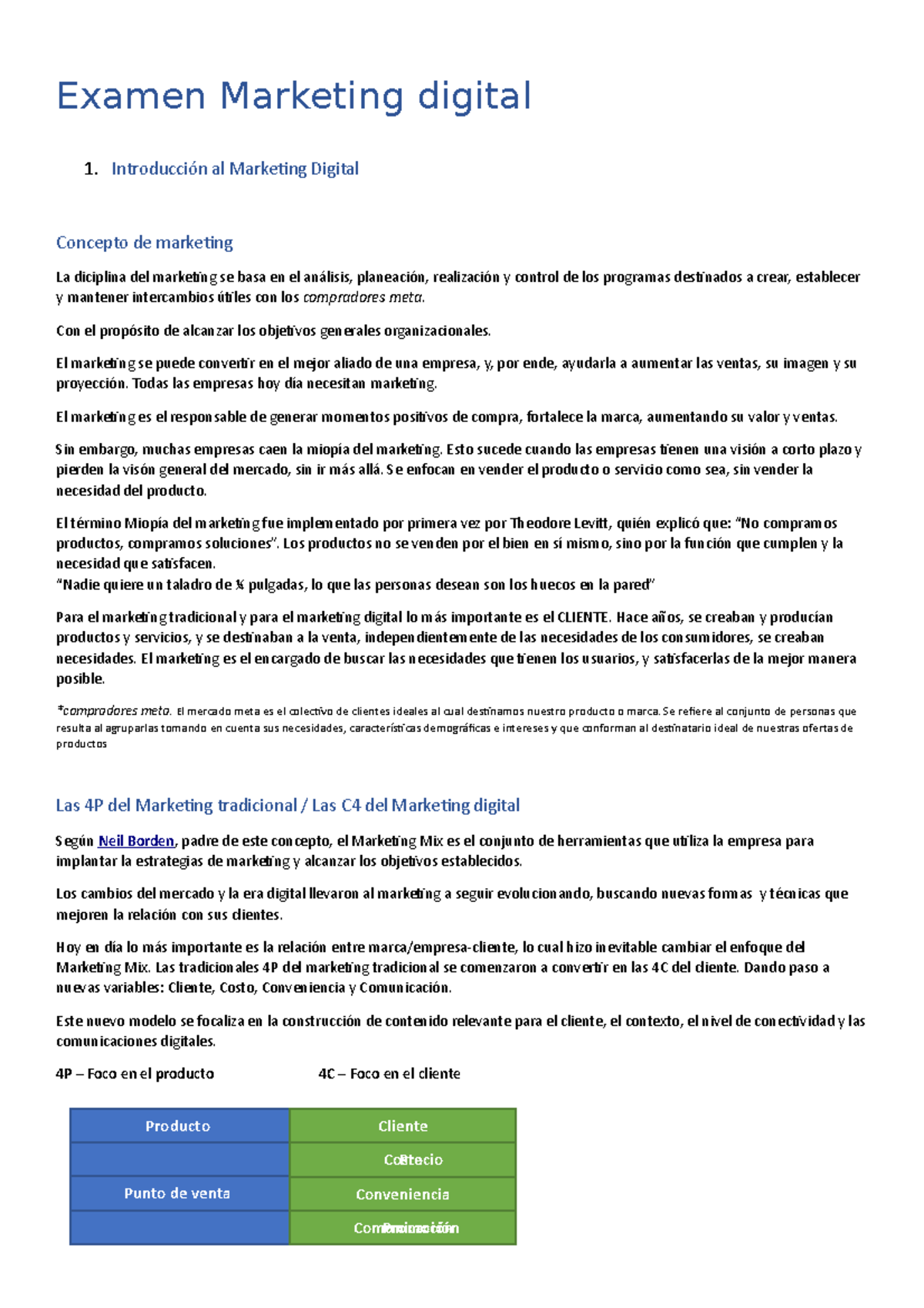 Examen final mktg digital 2021 - Examen Marketing digital 1 ...