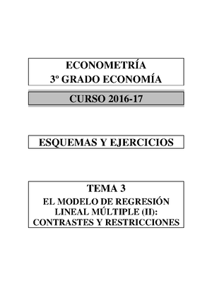 TEMA 6 - tema 6 completo con ejercicios - ECONOMETRÍA 2º GRADO ADE CURSO 2021- ESQUEMAS Y ...