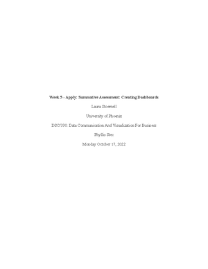 Stoernell - Wk 4 - Apply - Summative Assessment - Analyze Marketing ...