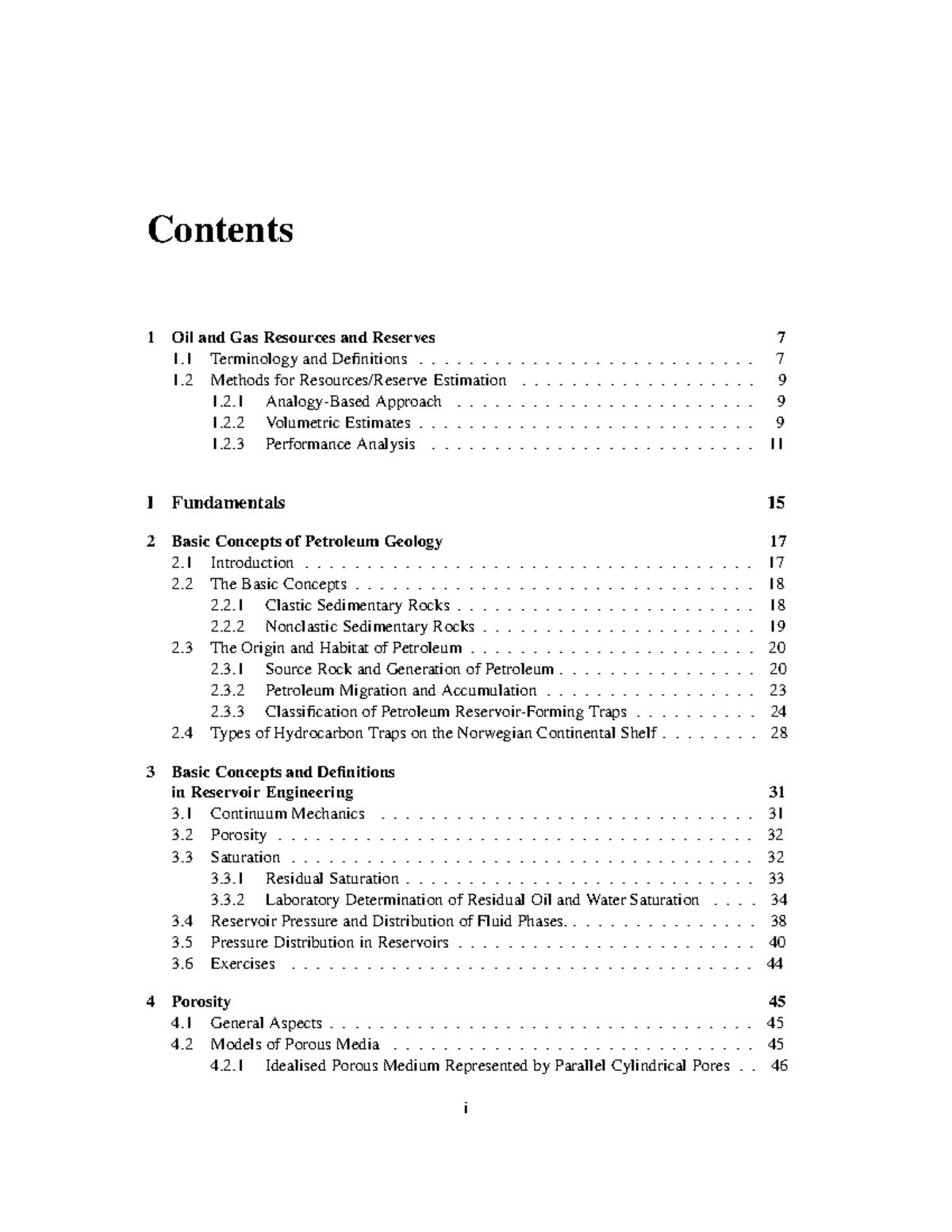 Reservoir-Characterization - Contents 2 Wettability and capillary ...