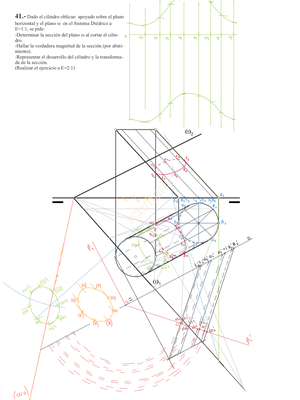 Ejercicios diédrico - Expresión Gráfica en la Ingeniería - Studocu