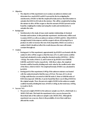 AP Chemistry Unit 3 Review - Unit 3 : Intermolecular Forces and ...