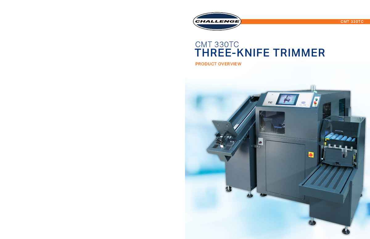 CMT-330TC - dsfdfá máy - THREE-KNIFE TRIMMER PRODUCT OVERVIEW CMT 330TC ...