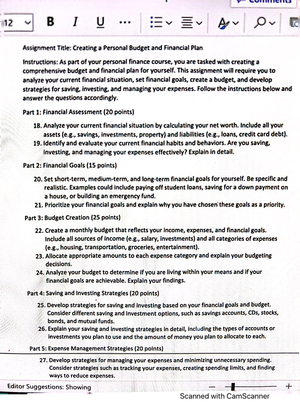 PF overview - Studocu