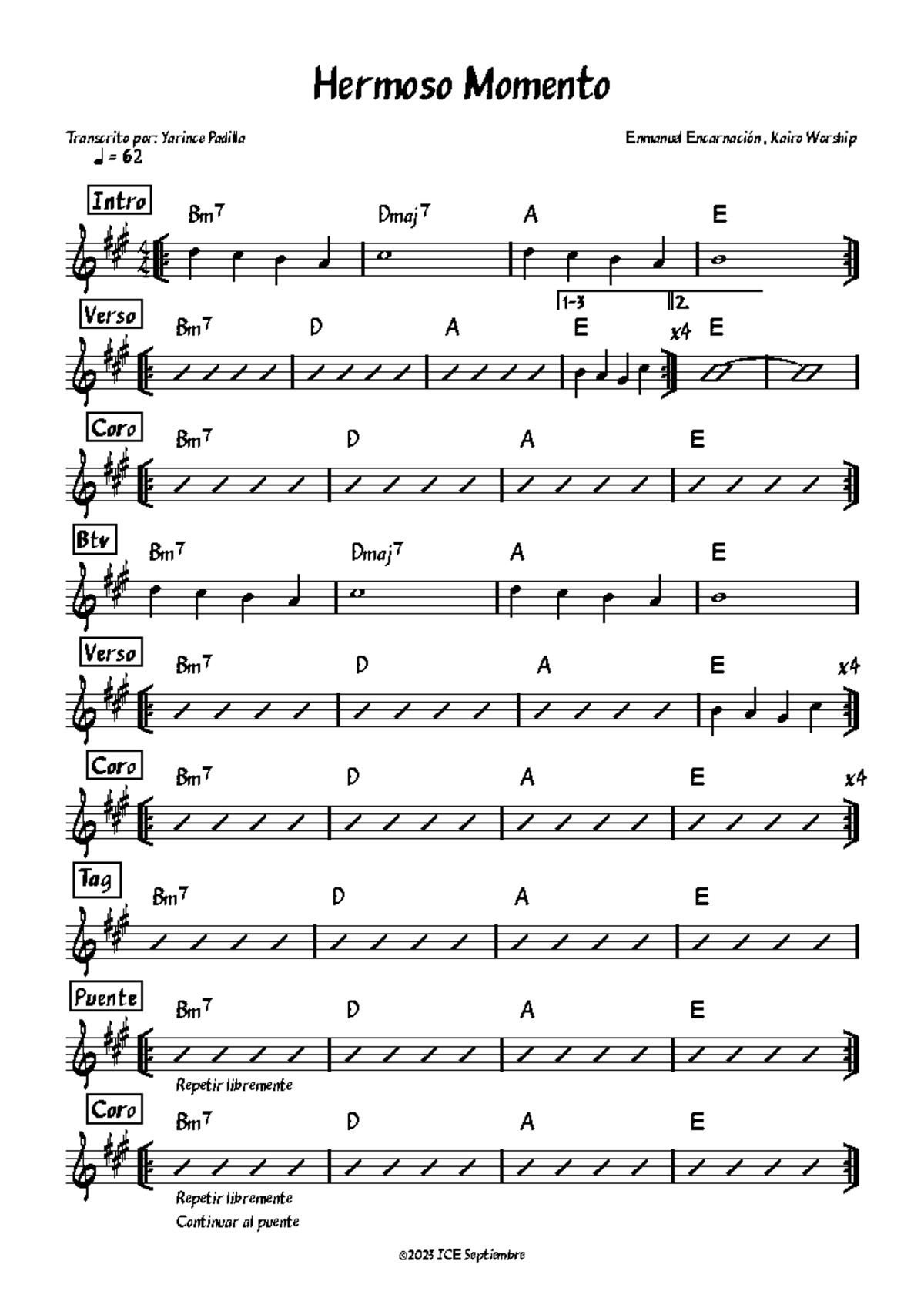 Hermoso Momento - Enmanuel Encarnación , Kairo Worship Hermoso Momento ...