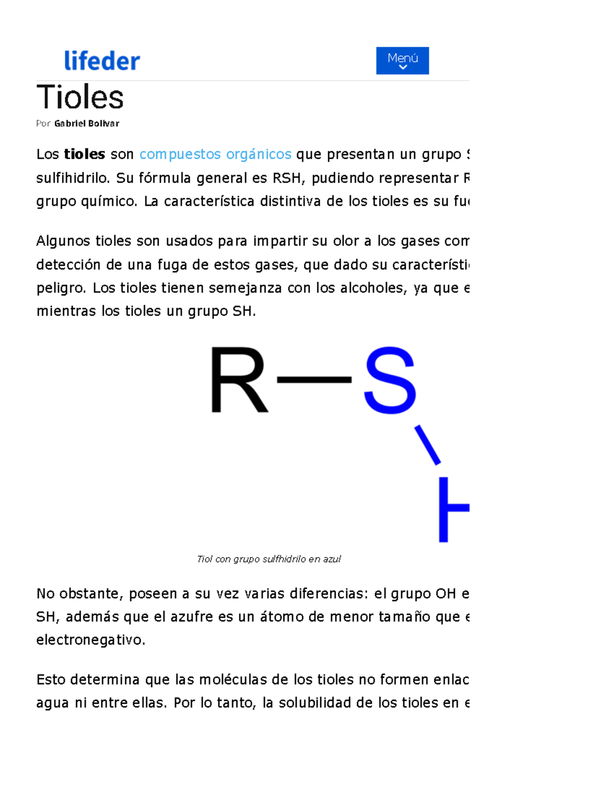 Tioles- propiedades, síntesis, usos, ejemplos, nomenclatura 2 - Tioles ...
