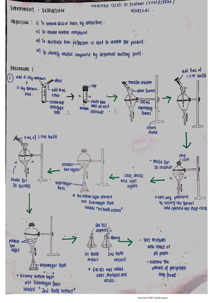 Experiment 1 (Organic chemistry) - Acid-base extraction - organic ...
