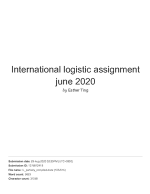 C2 - Lecture note chapter 2 - Learning Objectives 3 Describe the major ...