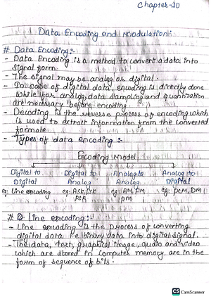 Data Communication pdf - data communication - Studocu