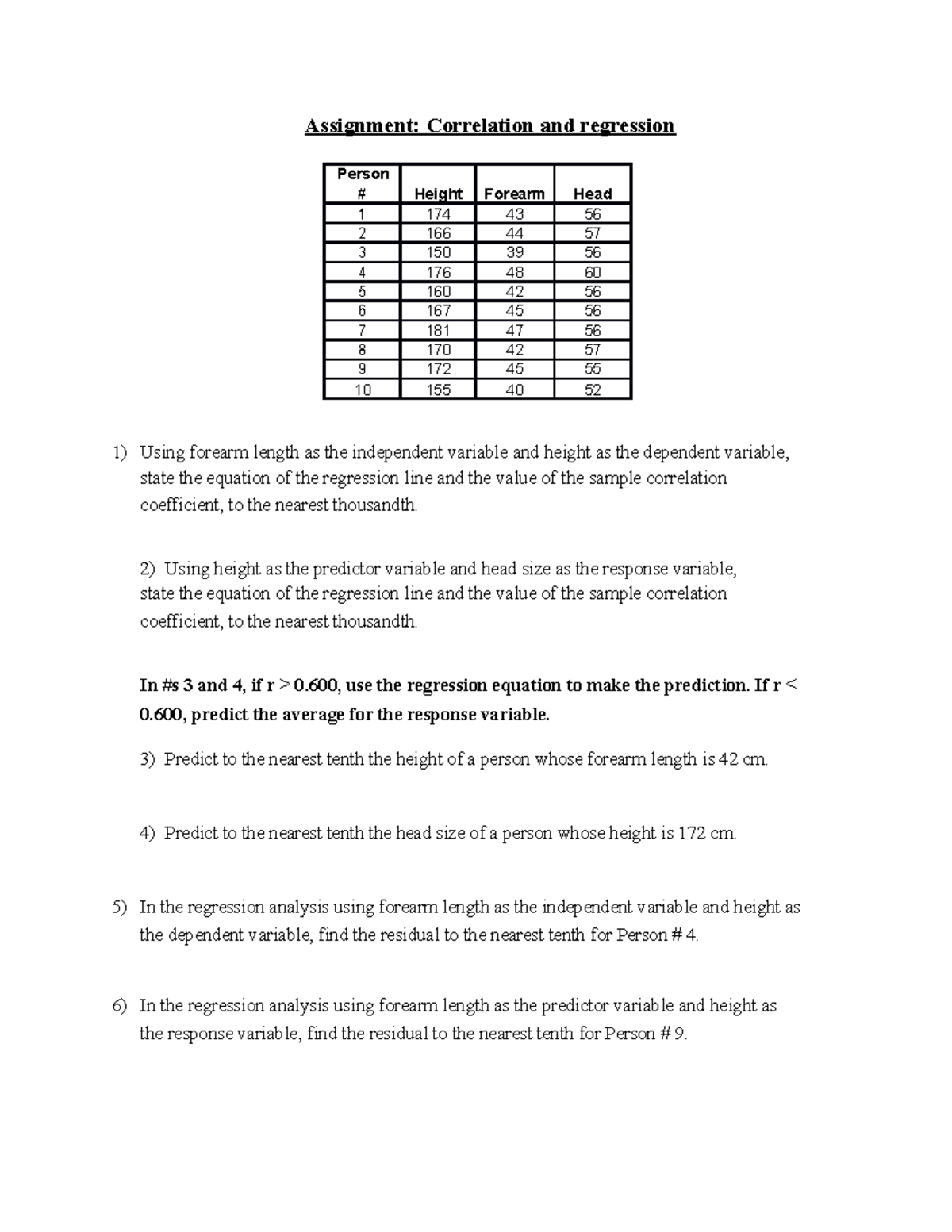 Correlate - This is coursework for Survey of Statistics. The class ...
