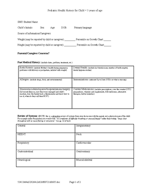 Denver Screening Project - The test is like a pediatric growth chart ...