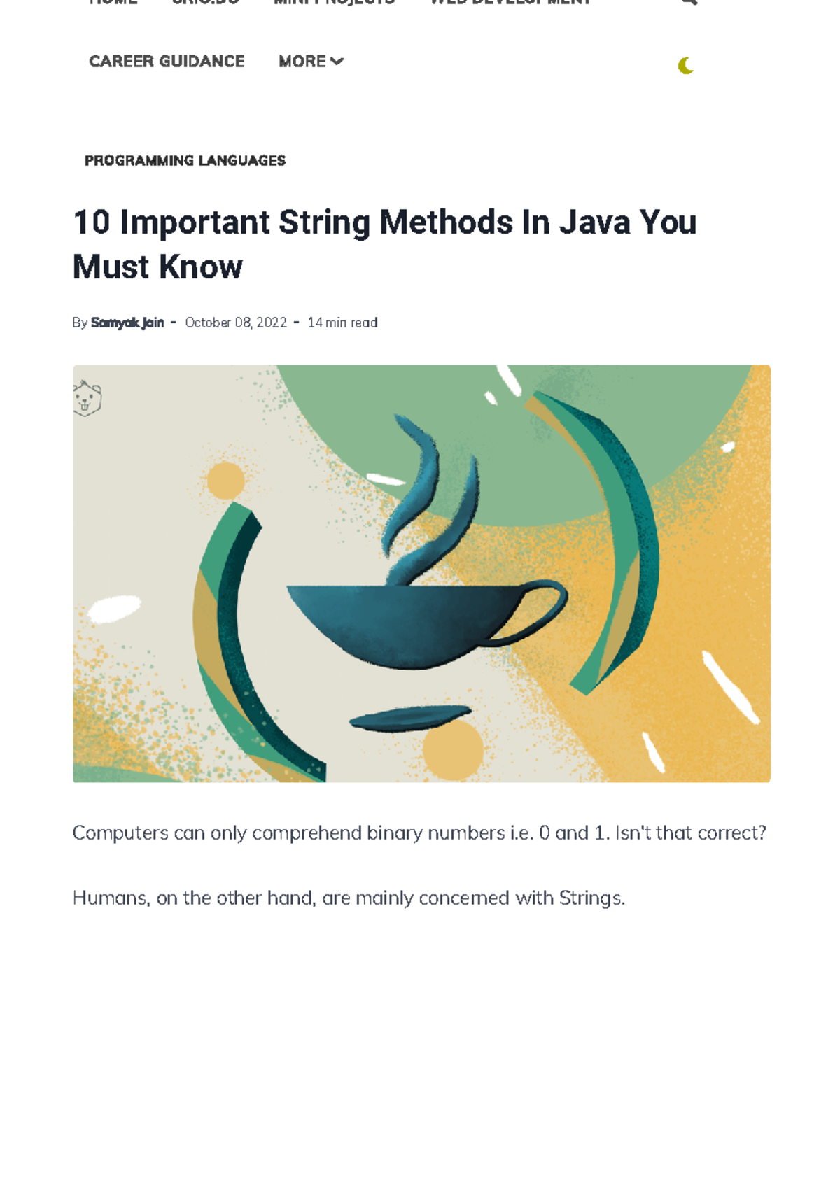 10 Important String Methods In Java You Must Know - PROGRAMMING ...